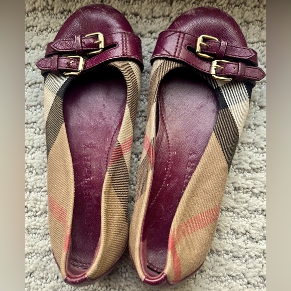 Burberry | Shoes | Cute Size 29 Kids Burberry Flats | Poshmark